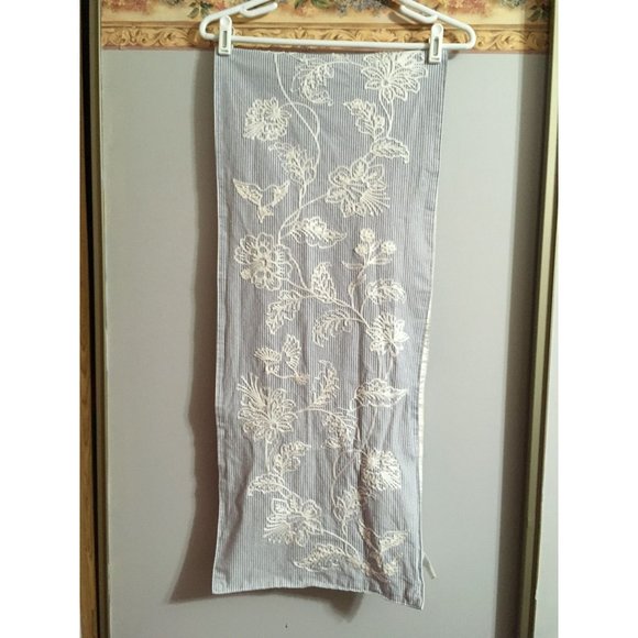 Sigrid Olsen | Accents | Sigrid Olsen Home Bluewhite Embroidered Bird ...